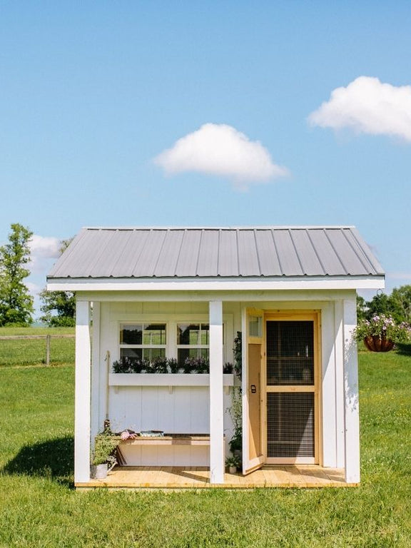 Farmhouse Chicken Coop with Porch | Cutest Coops – Cutest Coops, LLC.