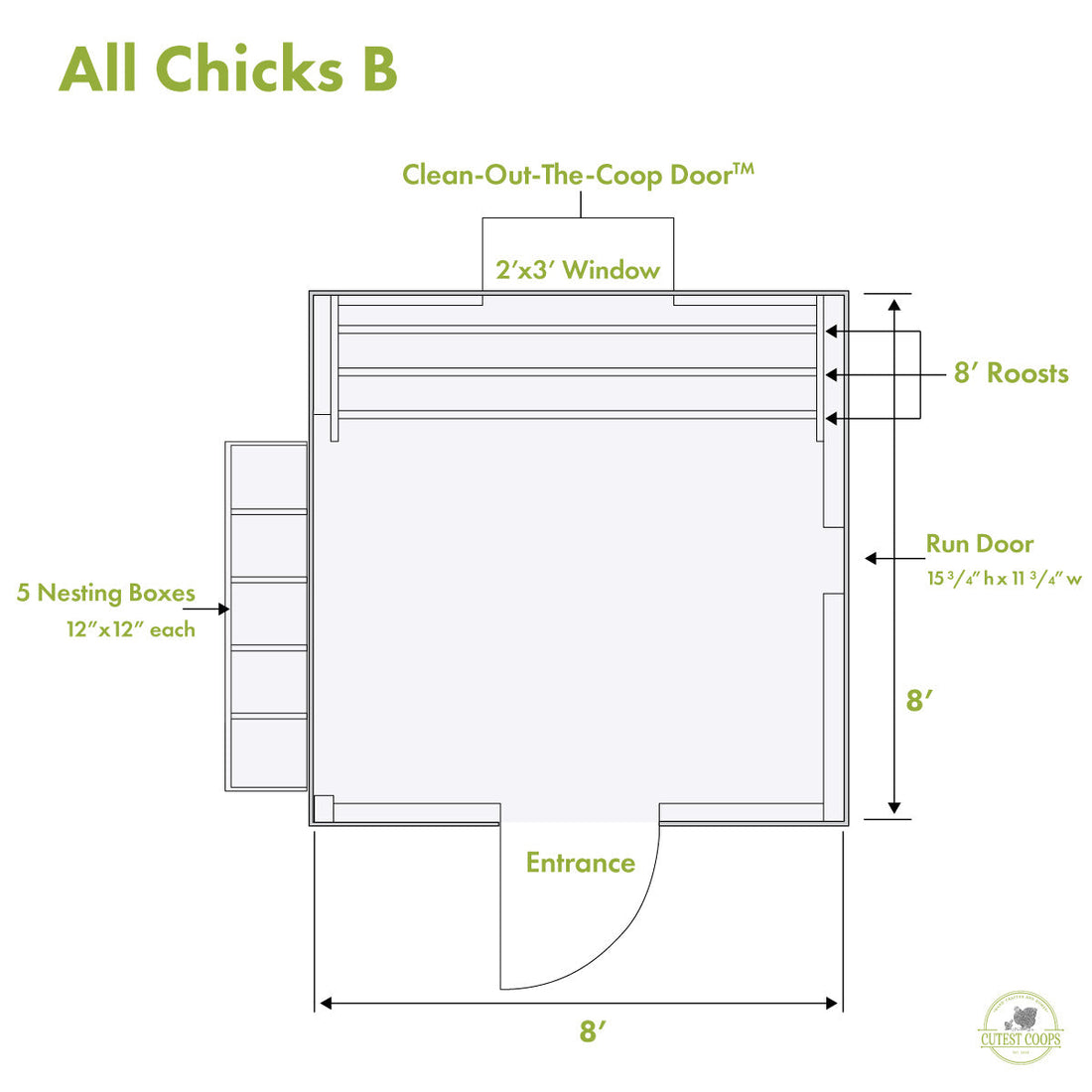 Custom Chicken Coops & Accessories | Cutest Coops